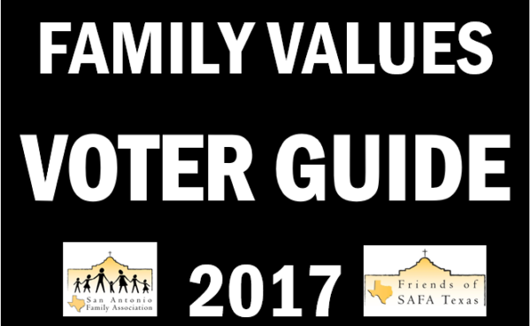 Family Values Voter Guides – SAN ANTONIO FAMILY ASSOCIATION